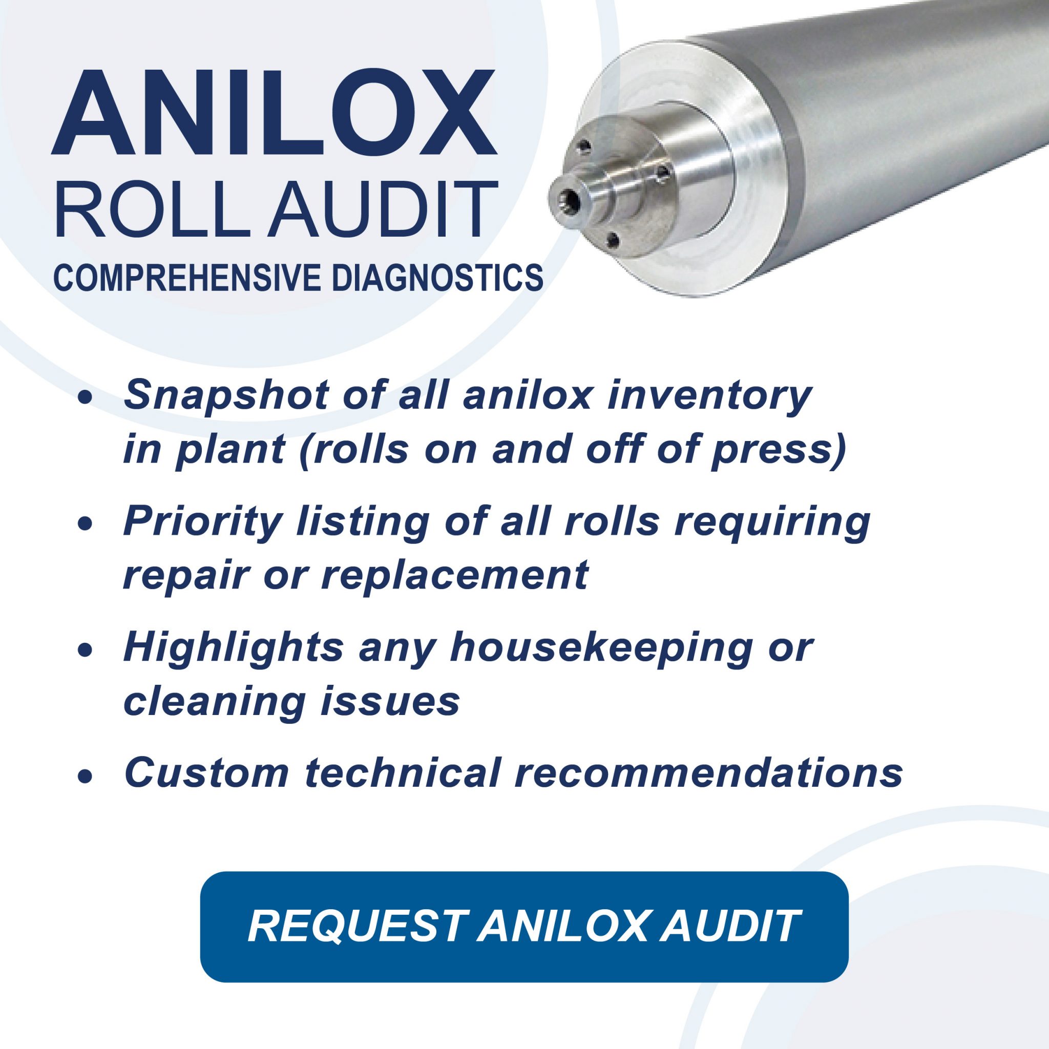 Anilox Rollers & Sleeves | Bingham Flexo Services